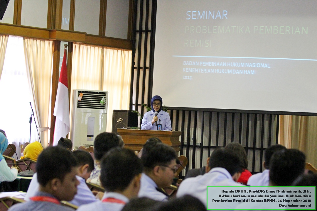 REMISI MERUPAKAN HAK DARI SETIAP TERPIDANA