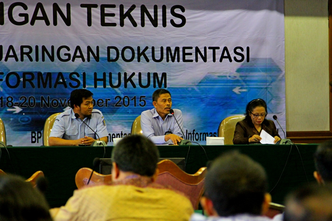 BPHN ADAKAN BIMTEK JARINGAN DOKUMENTASI DAN INFORMASI HUKUM