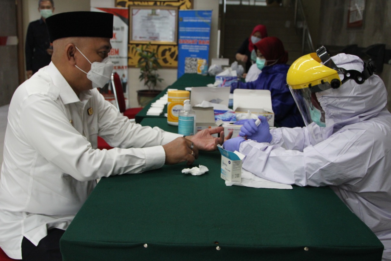 BPHN Gelar Rapid Test, Seluruh Pegawai BPHN Non Reaktif BPHN Gelar Rapid Test, Seluruh Pegawai BPHN Non Reaktif