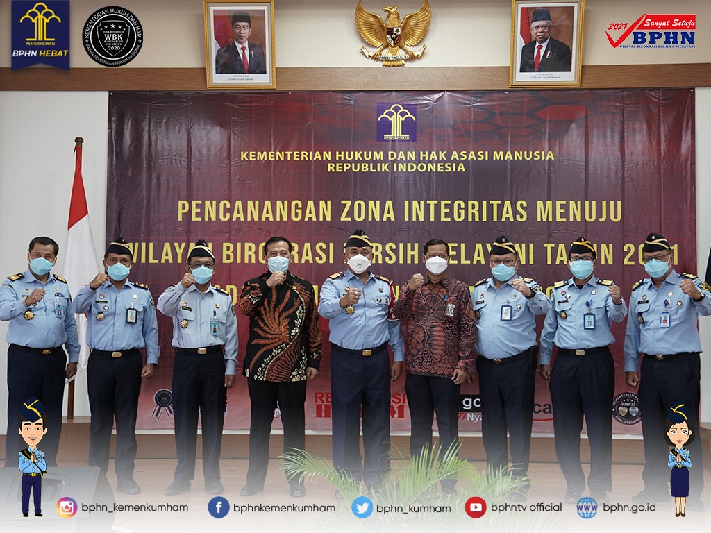 Launching 5 Aplikasi Pelayanan Publik Tandai Pencanangan BPHN Menuju WBBM