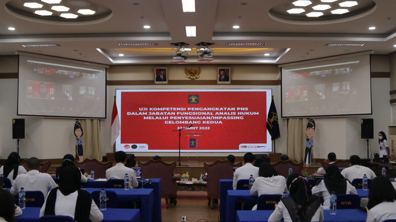 425 ASN Ikuti Uji Kompetensi Analis Hukum 'Jilid II', BPHN: Ini Kesempatan Terakhir!