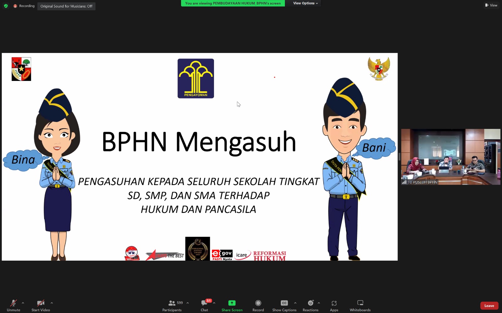 BPHN Mulai Sosialisasikan Program BPHN Mengasuh
