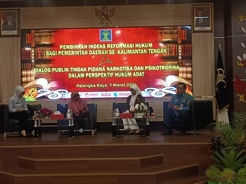 Kanwil Kemenkumham Kalimantan Tengah bersama BPHN, Ditjen PP, dan BSK ...