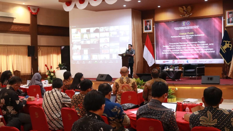 Perkuat Fungsi Pembinaan Hukum Nasional melalui RPerpres Kepatuhan Hukum, Wujudkan Kepastian ...