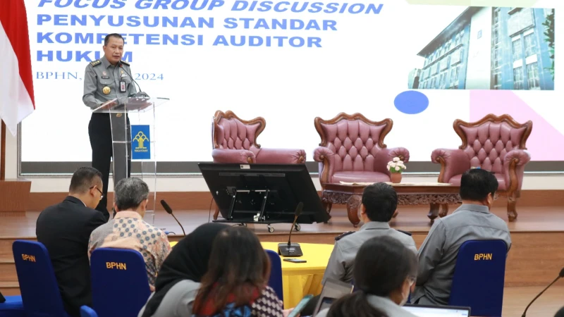 Bahas Standar Kompetensi Auditor Hukum, Kapusanev BPHN Tekankan Pentingnya Pengetahuan ...