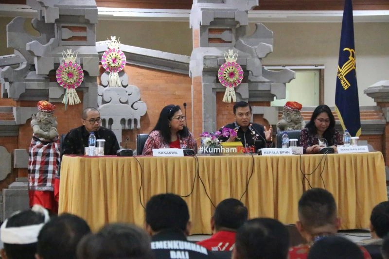 Peningkatan Layanan Hukum, Kepala BPHN Dorong Penguatan Kepatuhan Hukum di Bali