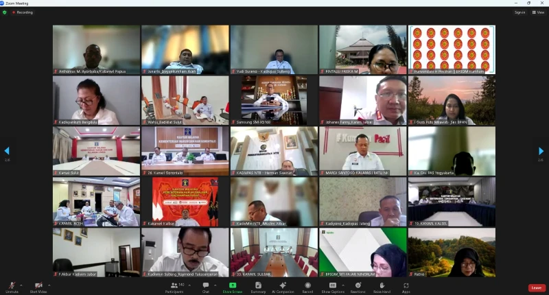 Sekretaris BPHN Ikuti Pembekalan Pelatihan Coaching dan Mentoring Sekretaris BPHN Ikuti Pembekalan Pelatihan Coaching dan Mentoring