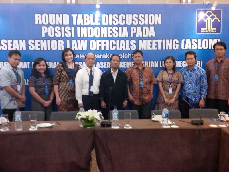 Seminar ASEAN Senior Law Officials Meeting (ASLOM)